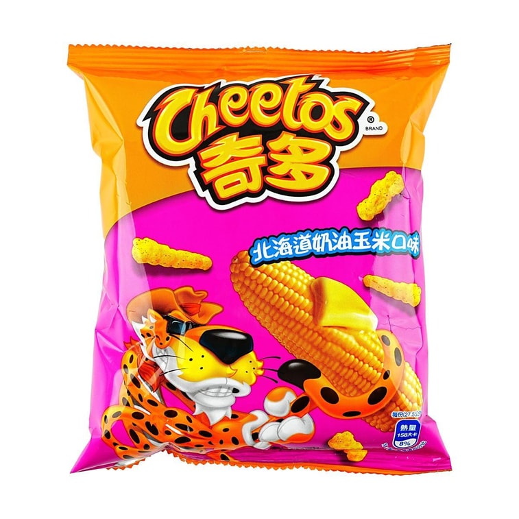 Cheetos Hokkaido Butter Corn Flavor 60g (Taiwan)