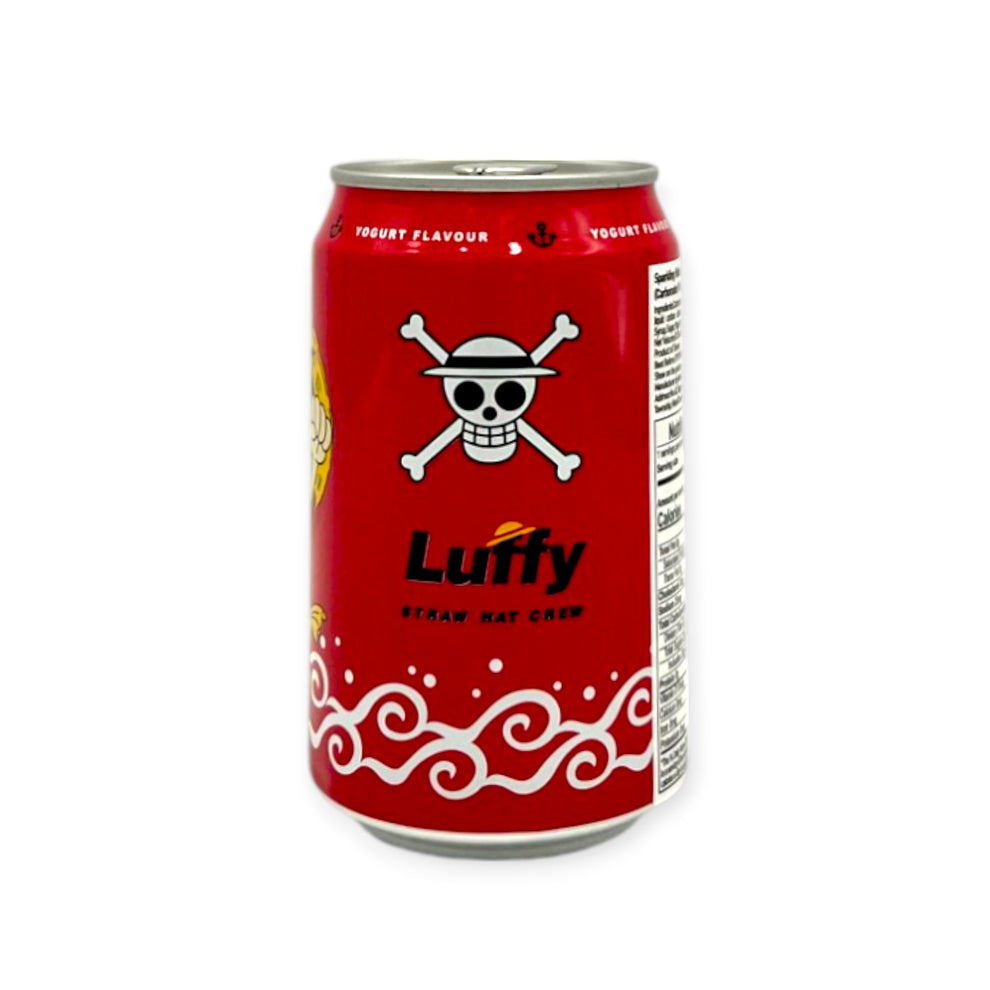 Ocean Bomb One Piece Luffy Yogurt Flavor Soda 330ml (Taiwan)