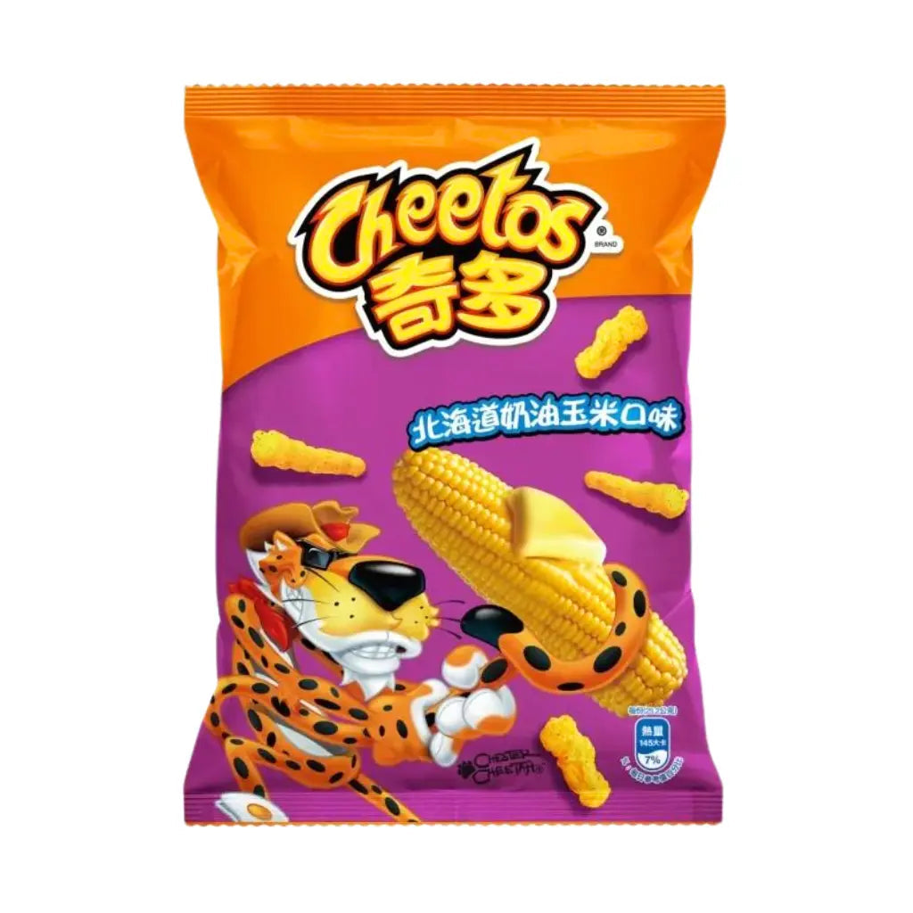 Cheetos Hokkaido Butter Corn Flavor 60g (Taiwan)