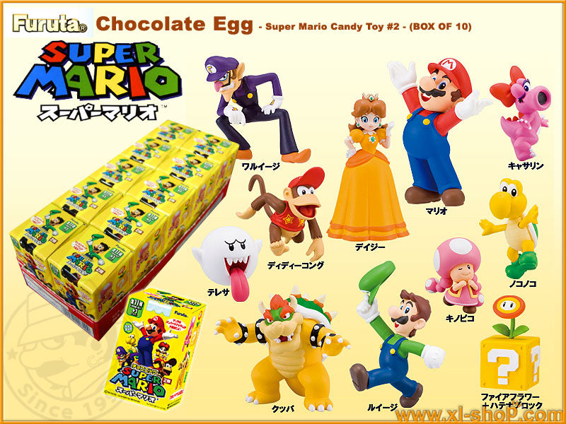 Furuta Choco Egg Super Mario Selection 10ct Box (Japan)