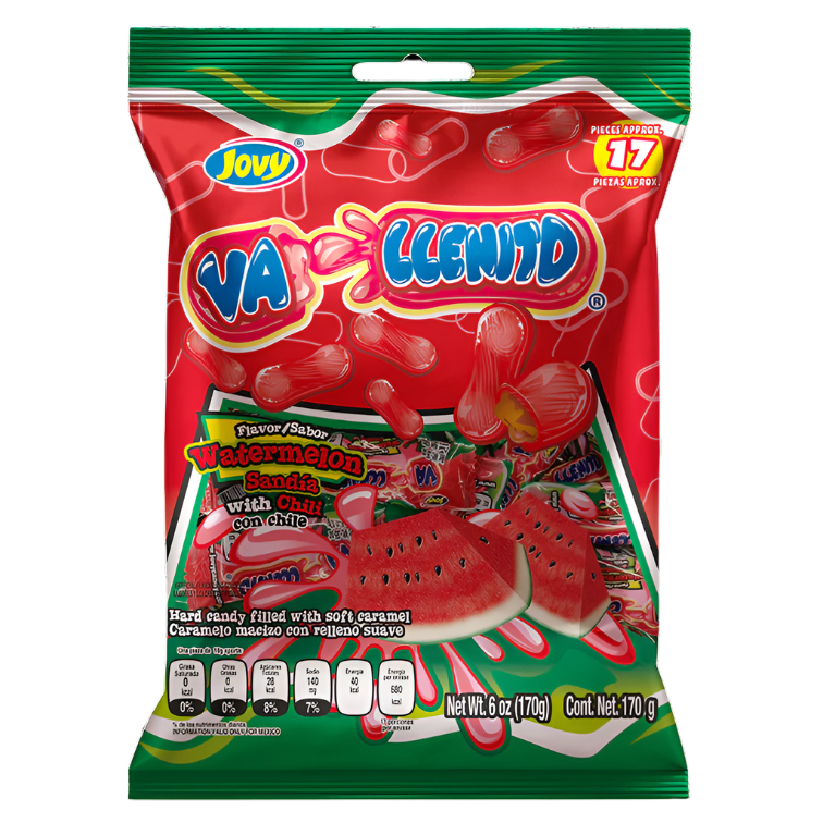 Jovy Vallenito Watermelon Candy 170g Mexico