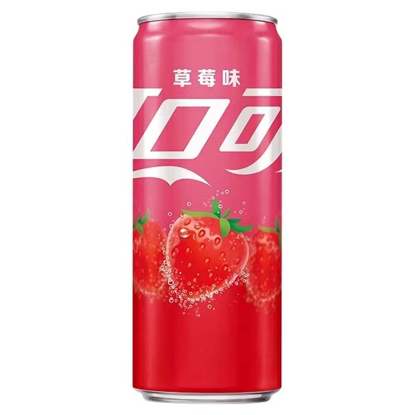 Coca Cola Strawberry Can 330ml (China)