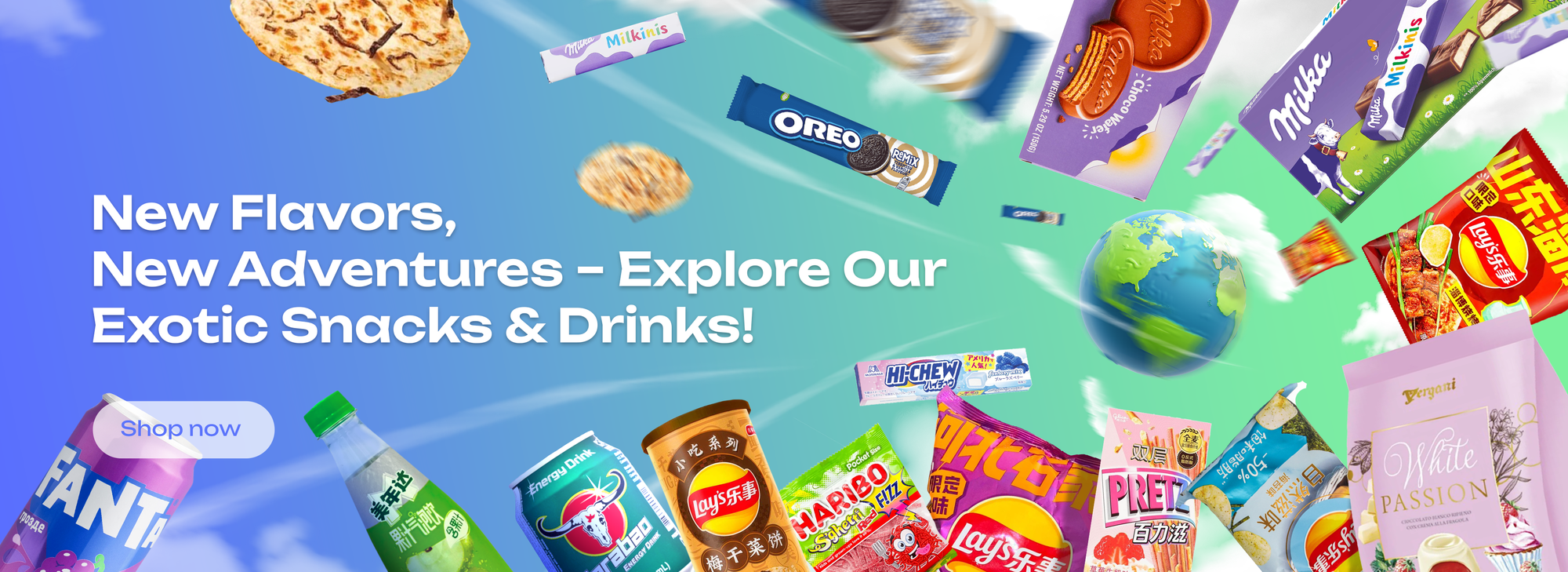 Exotic Drinks and Snacks - Global Bite Co