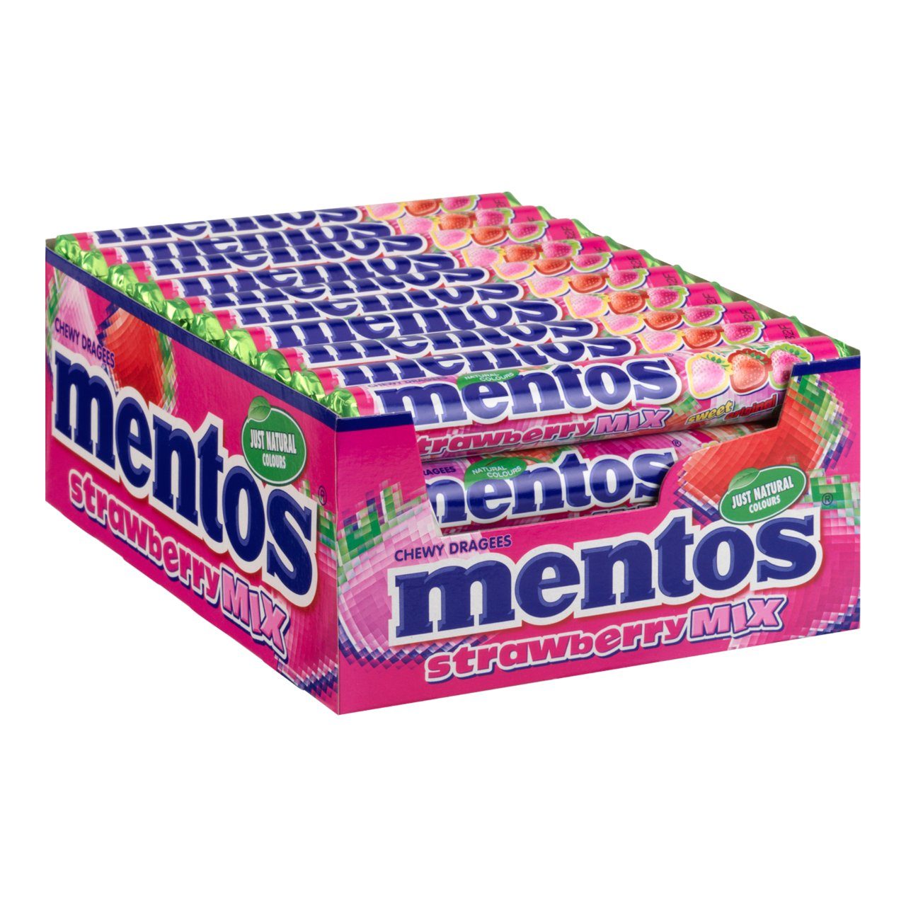 Mentos Strawberry Mix 38g (Netherlands)