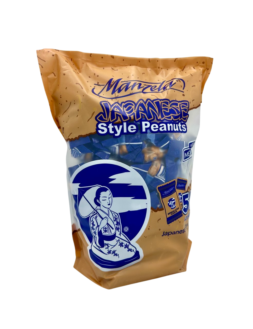Manzela Manzelazo Japanese Style Peanuts 40pc x 50g Mexico