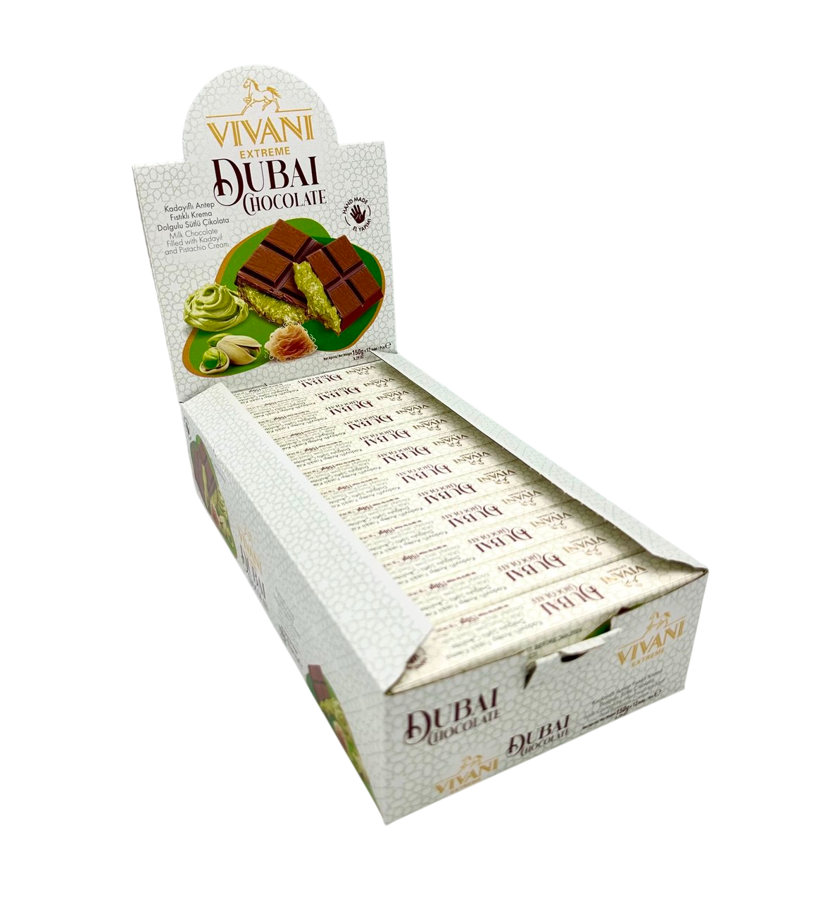 Vivani Extreme Dubai Chocolate 12pck x 150g