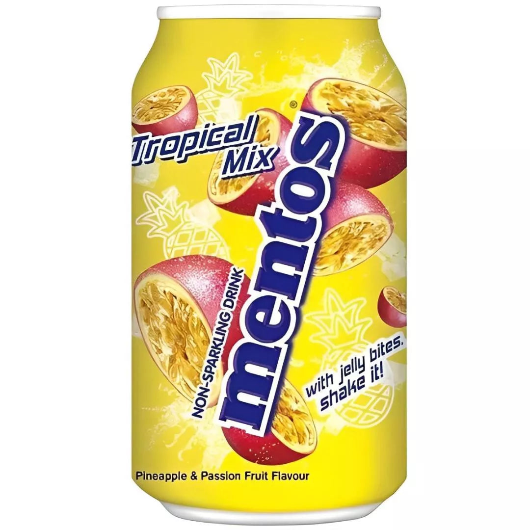 Mentos Tropical Mix w/ Jelly Bites 340ml (Korea)